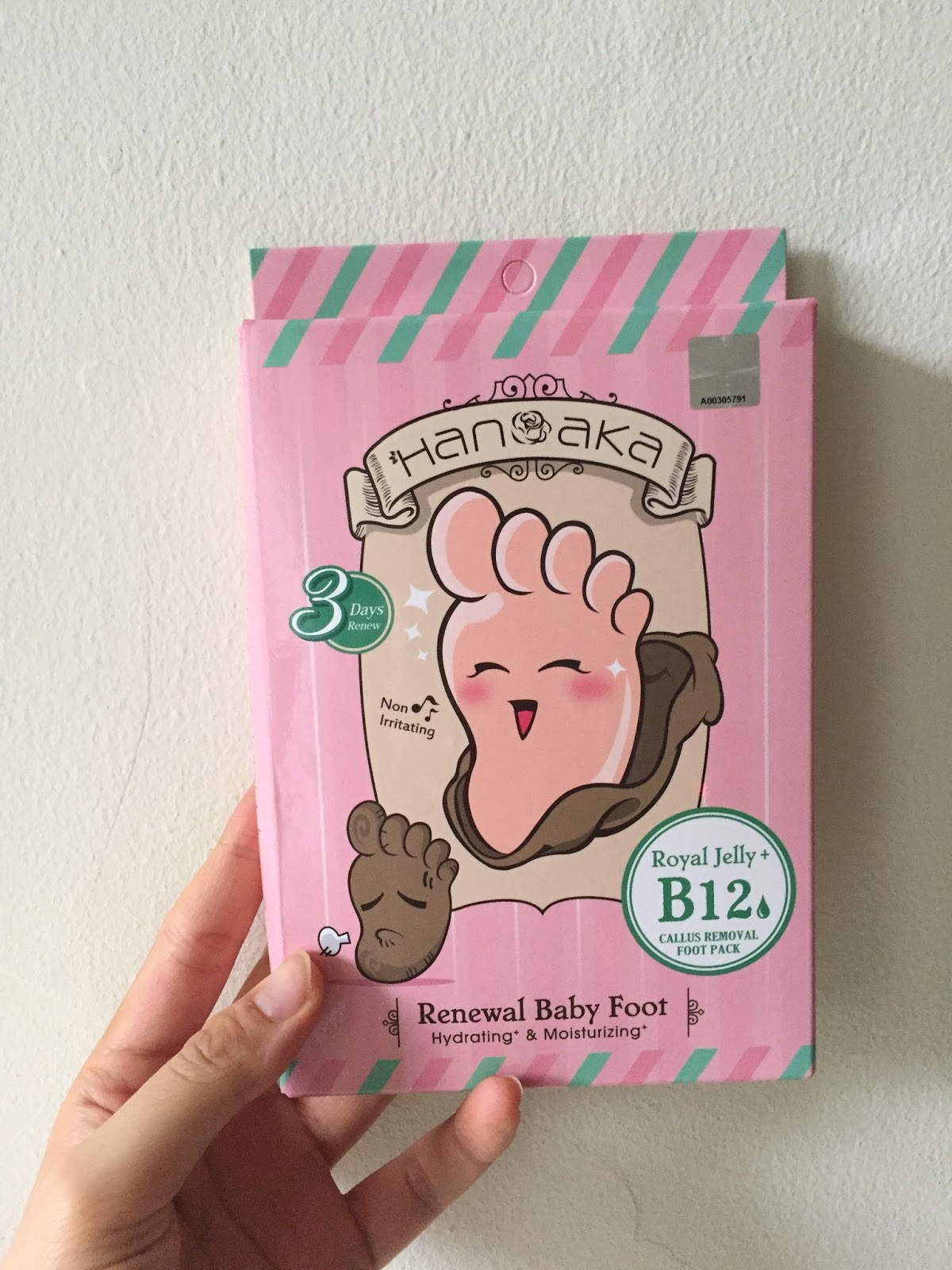 HANAKA RENEWAL BABY FOOT REVIEW