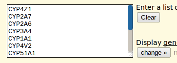 WashU EpiGenome Browser: Improved interface for Gene Plot function