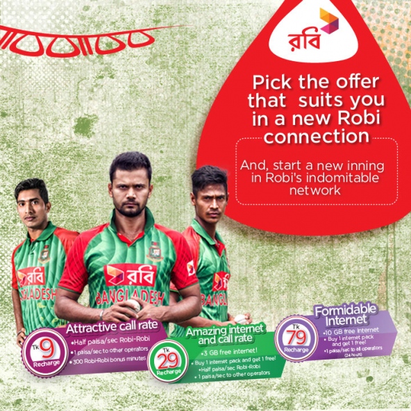 Robi Internet New Connection Offer 10 GB Free for Recharge 79 Taka Only ...