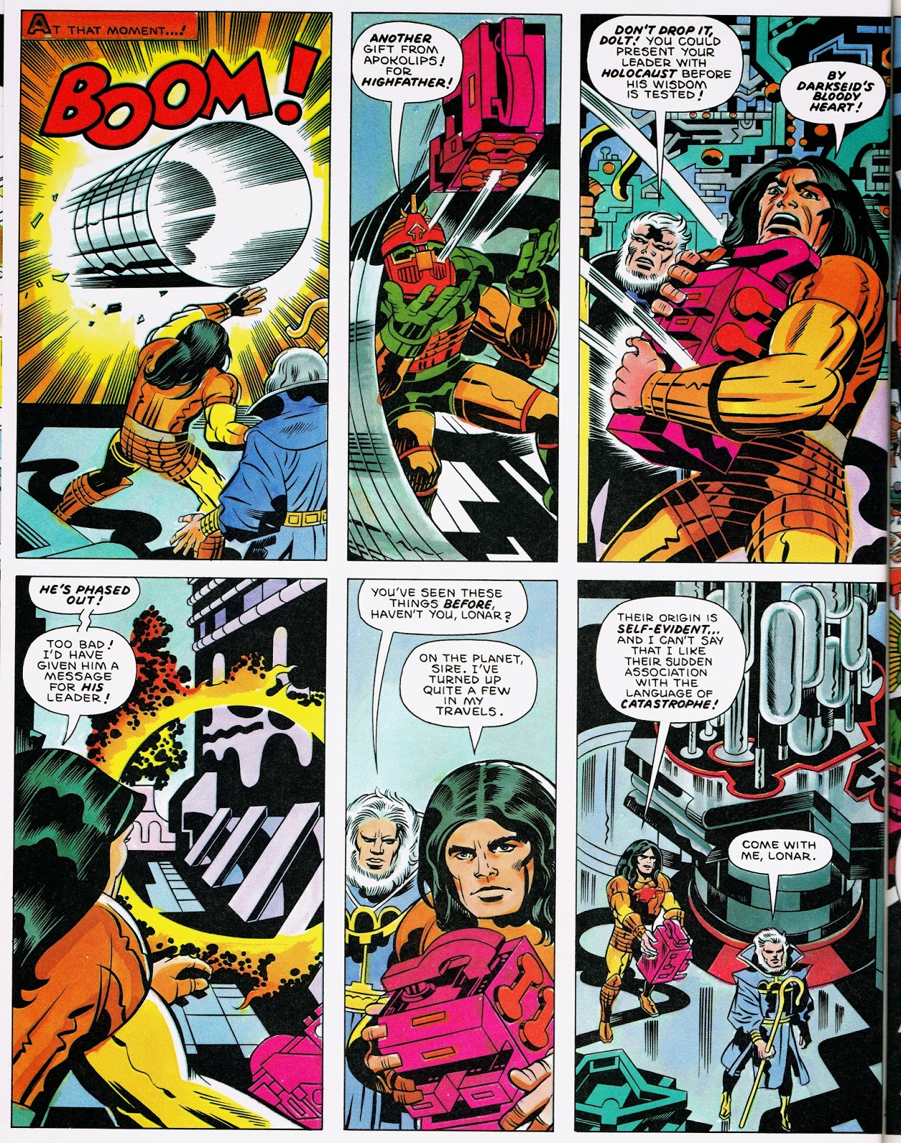 Cap'n's Comics: Lonar of New Genesis by Jack Kirby
