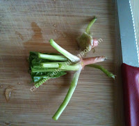 Hér Kitchén: SPINACH ROOT MEZZE (SPINACH ROOT SALAD)