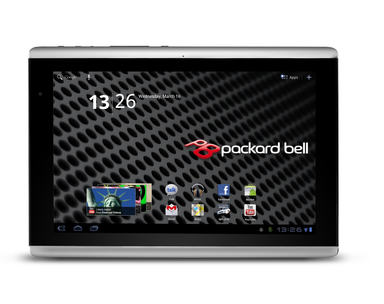 GADGETISTANN: PACKARD BELL SE LANZA AL MERCADO DE LOS TABLETS