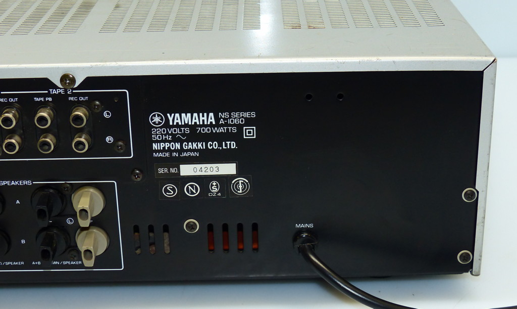 Yamaha A-1060 - Integrated Amplifier | AudioBaza