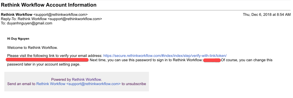 Rethink Workflow Support: 2018