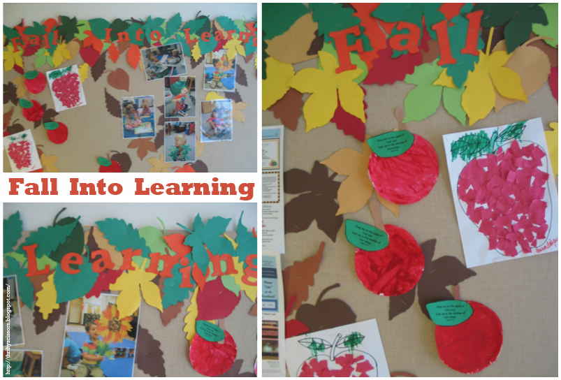 "Fall Into Learning" Bulletin Board | Thrifty Scissors