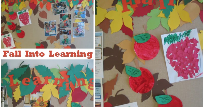"Fall Into Learning" Bulletin Board | Thrifty Scissors