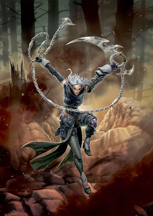 Retribution of Cyryst: The Mage Hunter Assassin, Retribution solo.