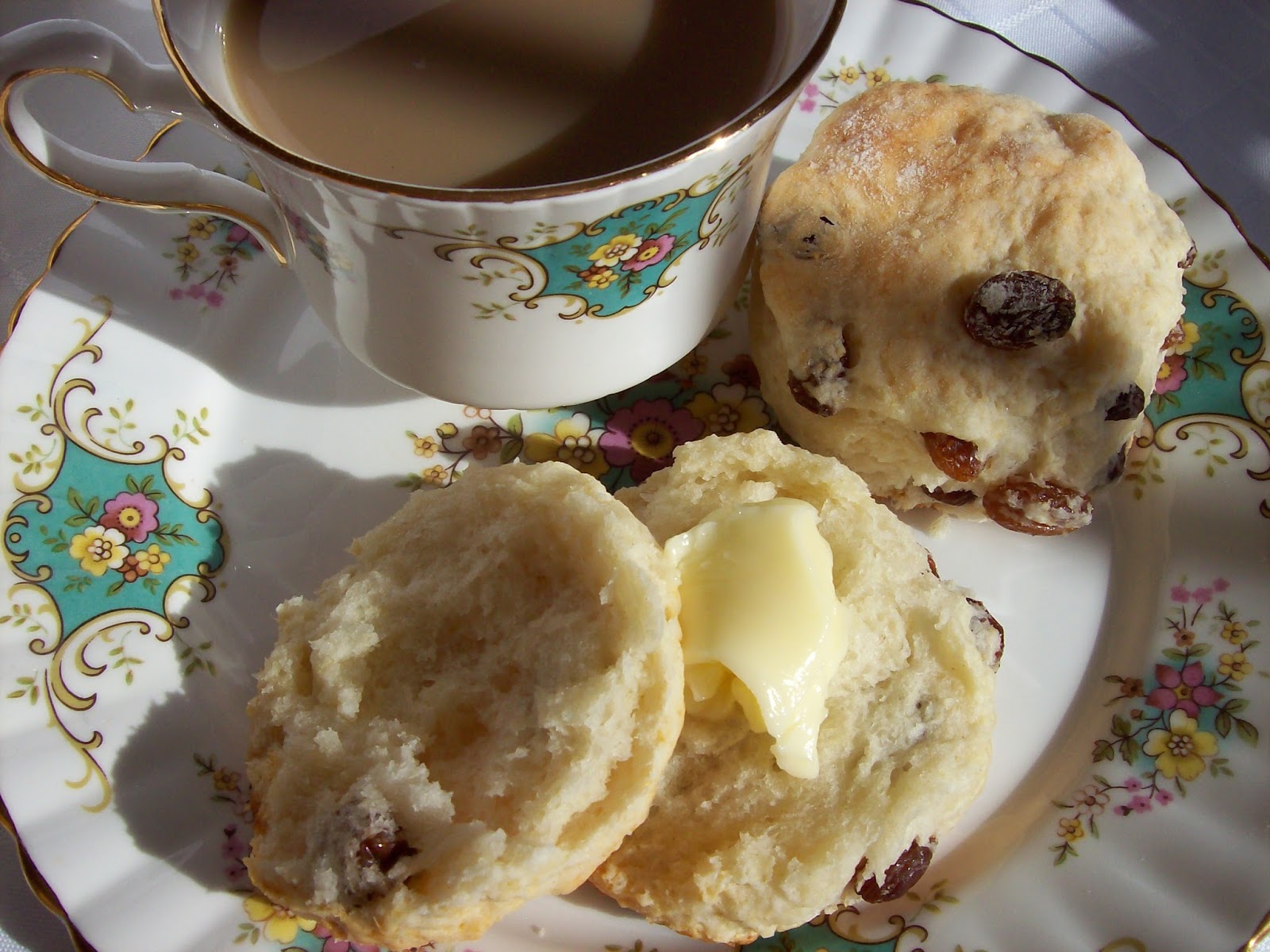 I Call Them Raisin Buns But You May Know Them As Scones
