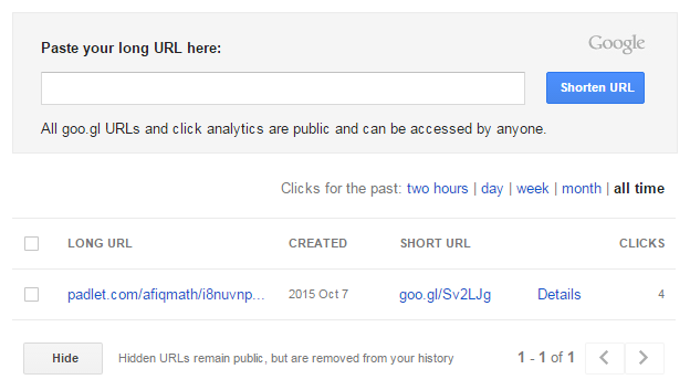 (INFO) : Aplikasi Memendekkan URL yang Panjang
