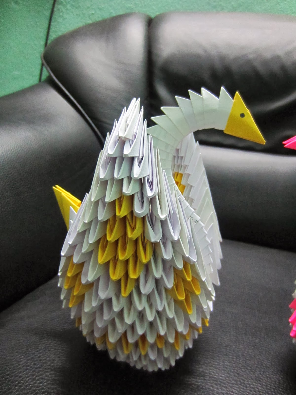 pinky's crafts and paintings: origami swans