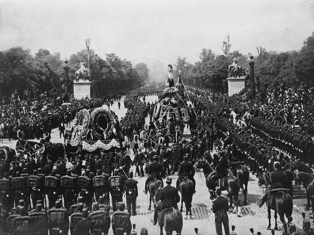 Rare Vintage Photos of Victor Hugo's Funeral in 1885 ~ vintage everyday