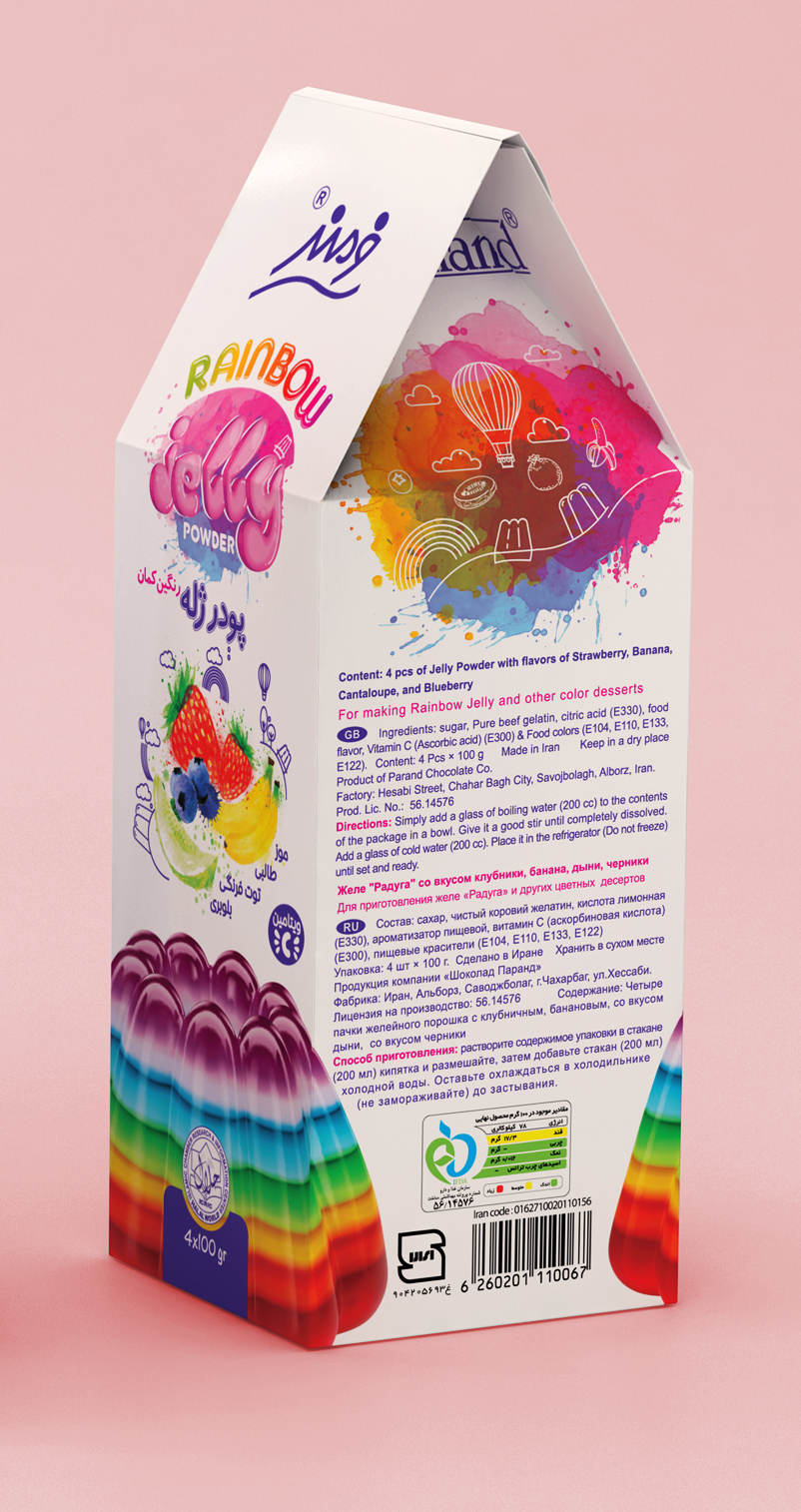 Rainbow Jelly – Packaging Of The World