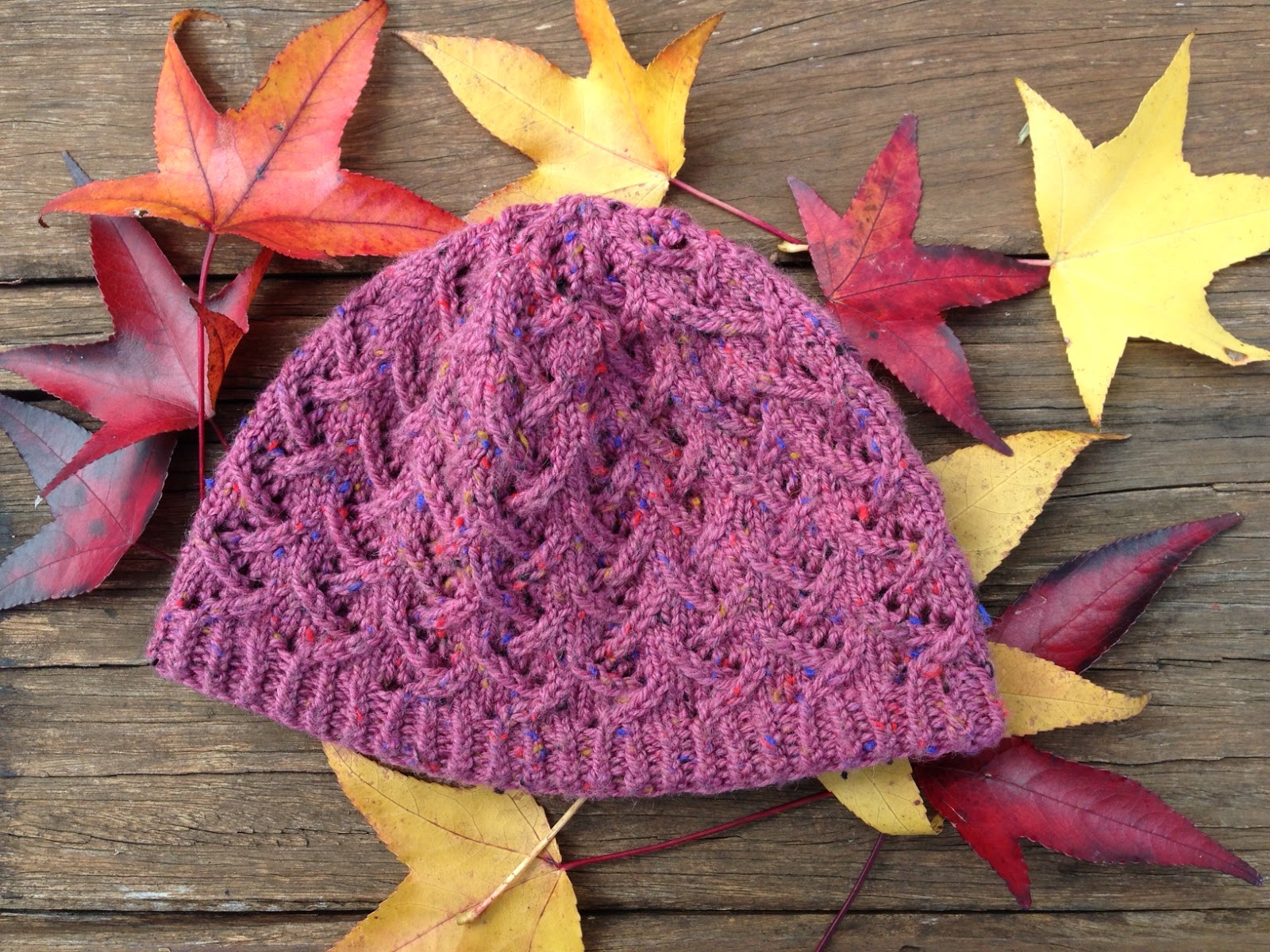 A Flood of Stitches: Beanie time - Lotus Hat