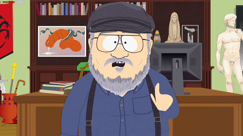 George R.R. Martin fala sobre a sua aparição em ‘South Park’ - South ...
