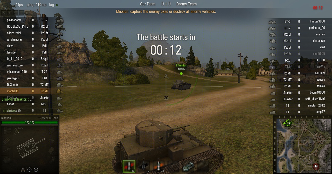 WORLD OF TANKS: WOT Map Mines