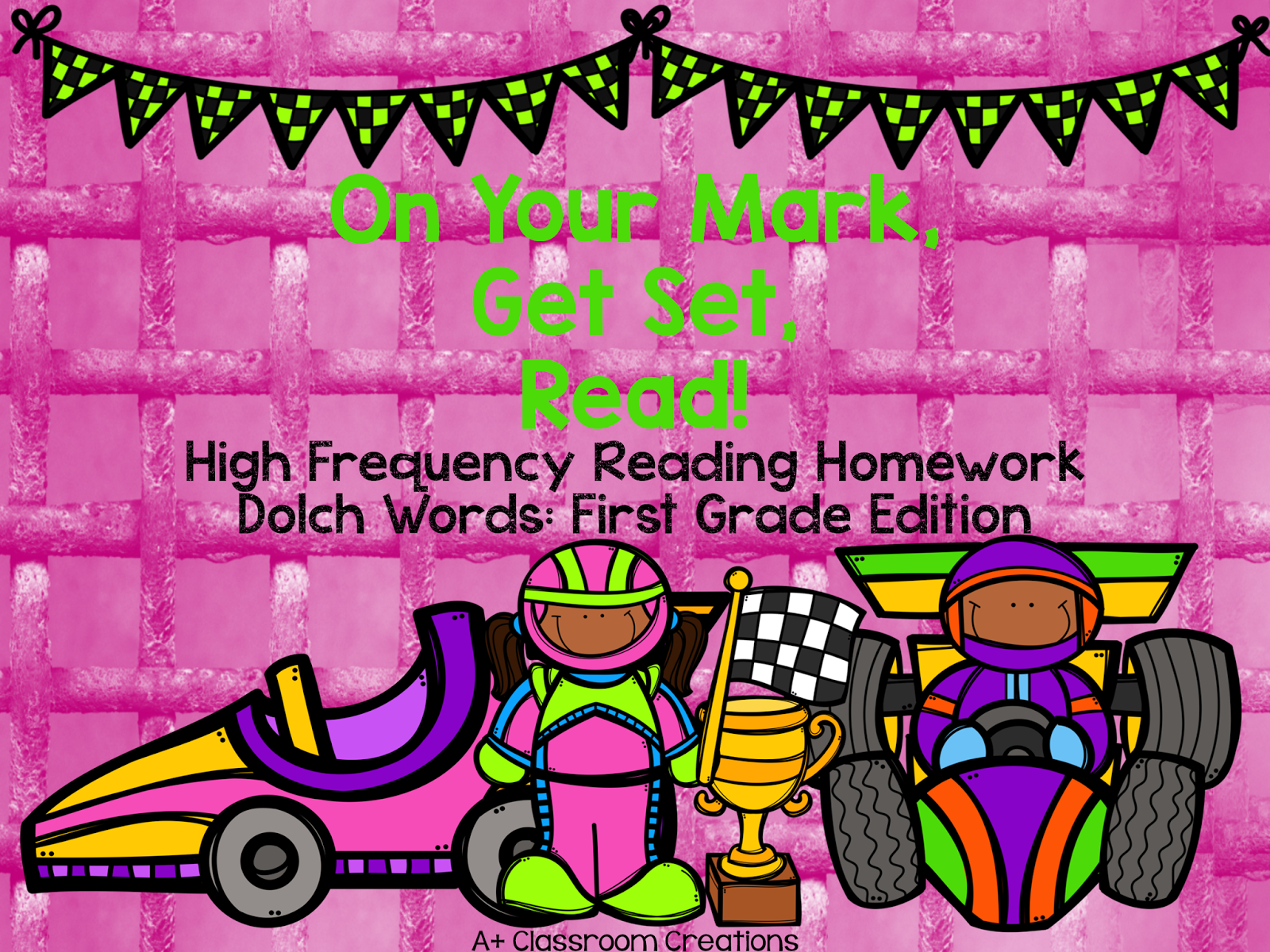 A Plus Clasroom Creations: On Your Mark, Get Set, SHOP!