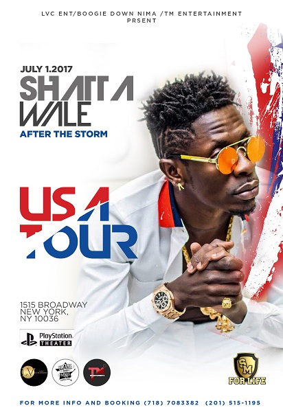 Shatta Wale’s ‘After The Storm’ Album Tour In America Begins In July ...