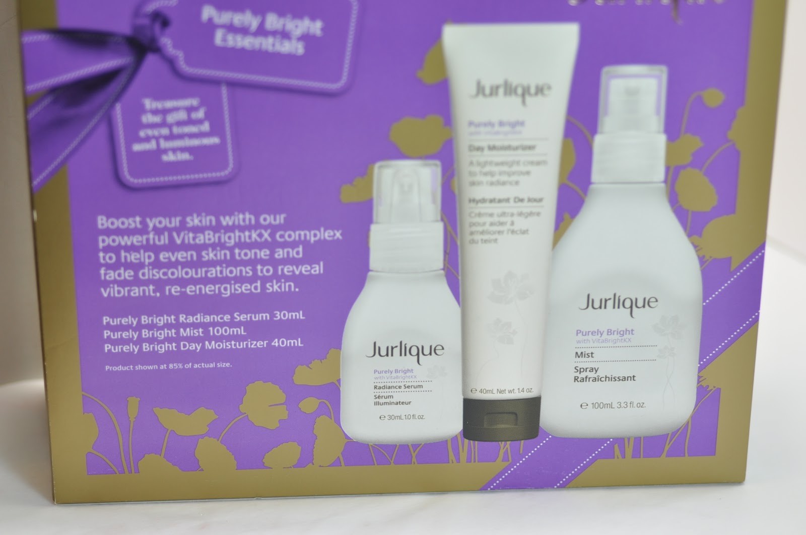 Jurlique Purely Bright Essentials Gift Set Review - The Shades Of U