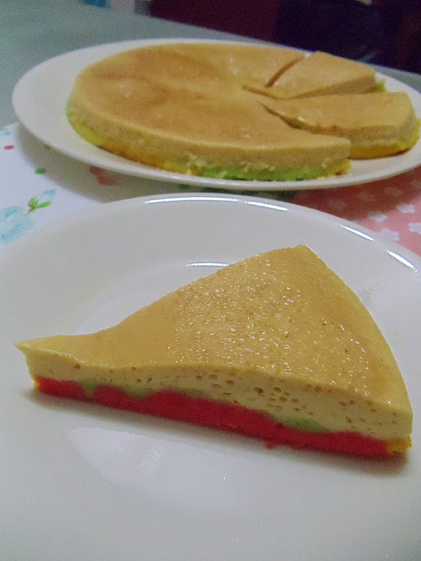 Life is colorful: Step by Step... Kek Puding Caramel