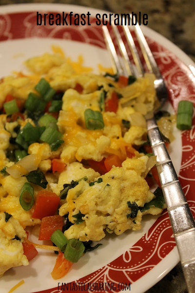 Fantastical Sharing of Recipes: Breakfast Scramble
