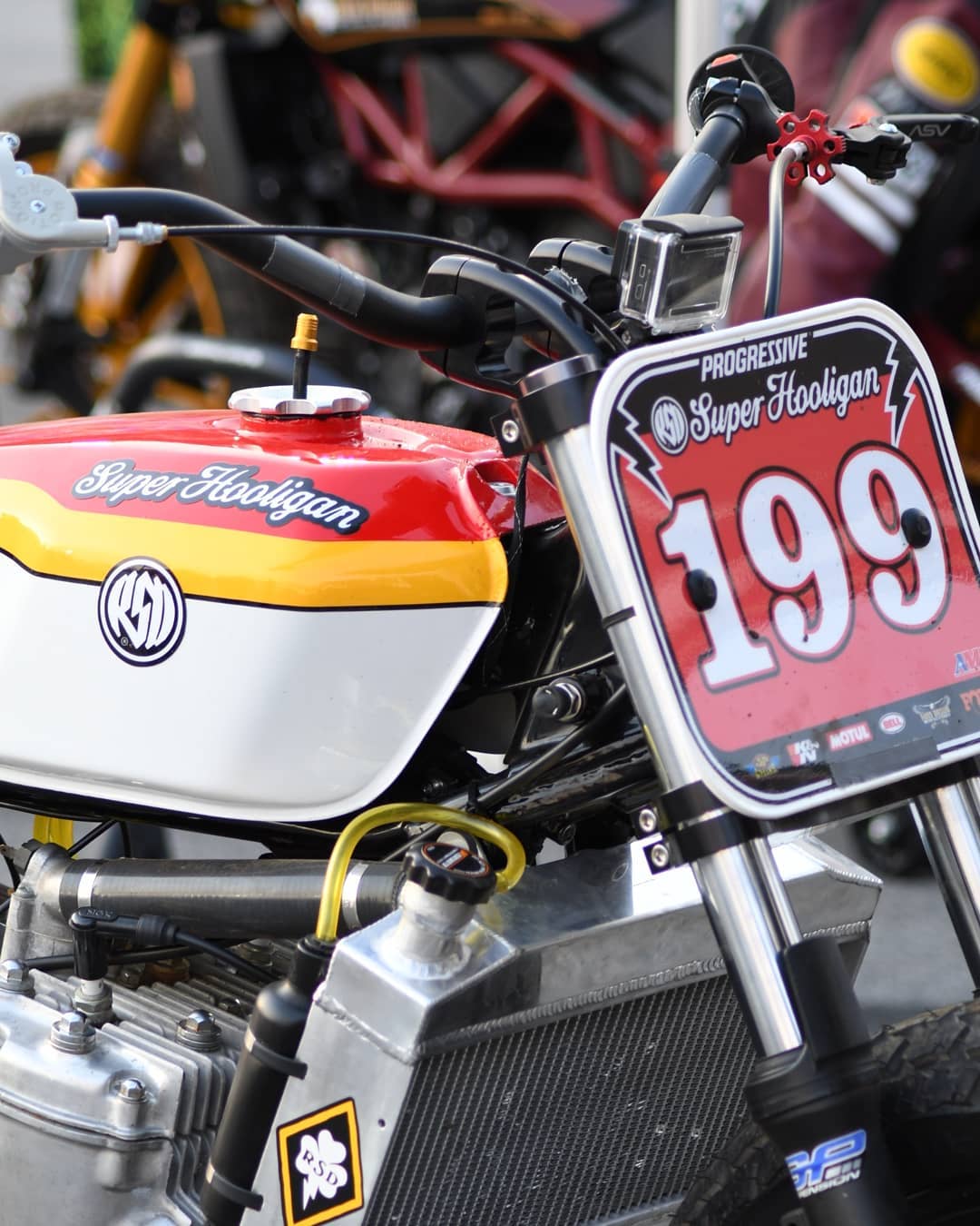 Super Hooligans RSD 750cc Suzuki | Travis Pastrana - RocketGarage ...
