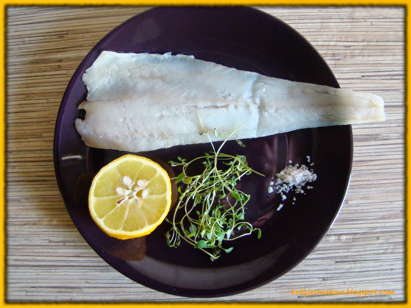 Kolizje smaków: Filet z mintaja na parze