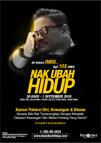 Dari Zero Ke Jutawan? Jom sertai Program Nak Ubah Hidup 2019 Dr Azizan ...