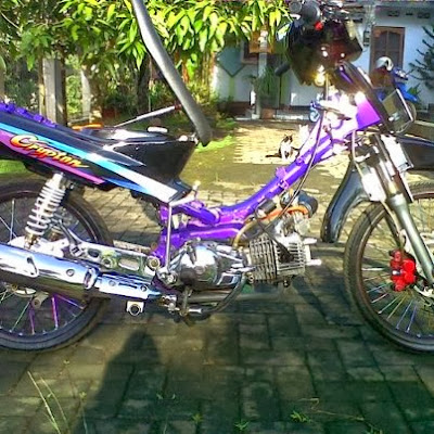 8 Variasi Modifikasi Motor Crypton Tampil Lebih Ciamik - Variasi Motor ...