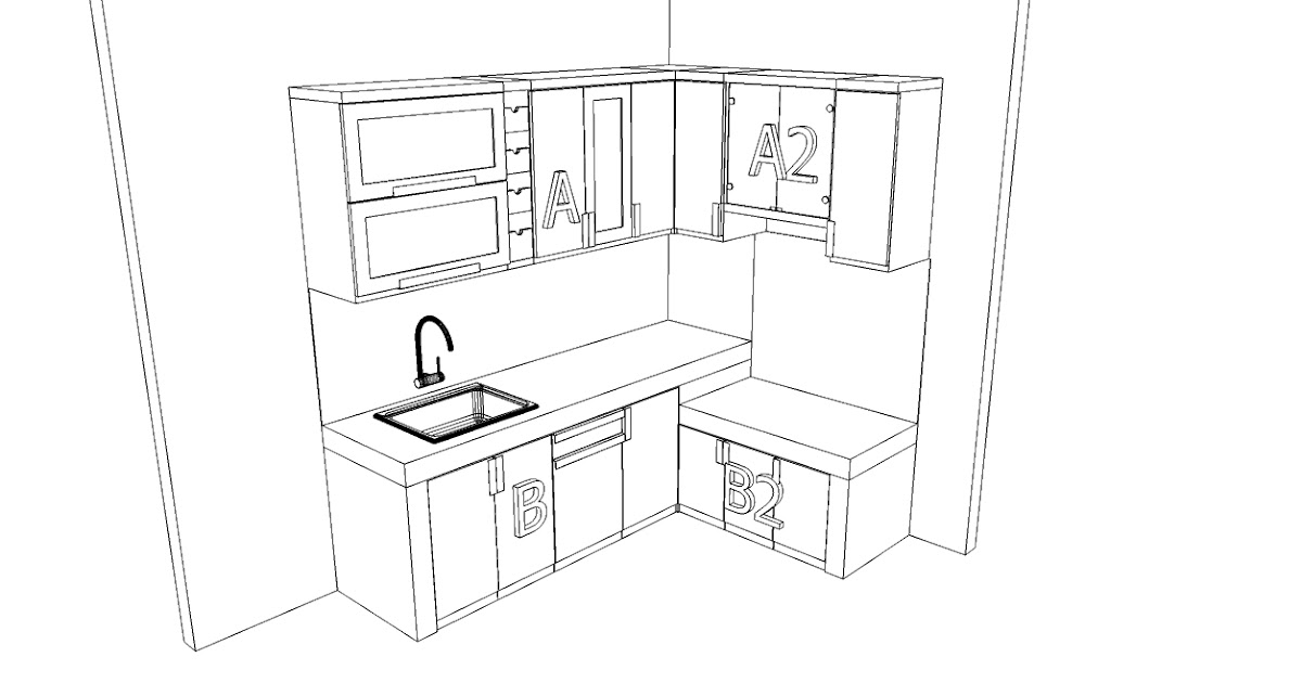 Terpopuler 27 Ukuran Tinggi Meja Dapur Gambar Minimalis