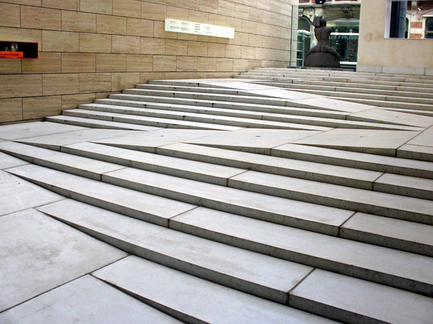 Arquitetando Idéias: Escadarias com rampas