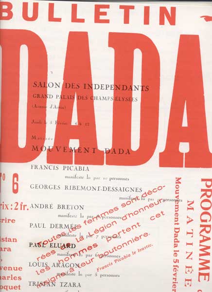 A IMAGEM COMUNICA: DADA - Documentos de um movimento artístico