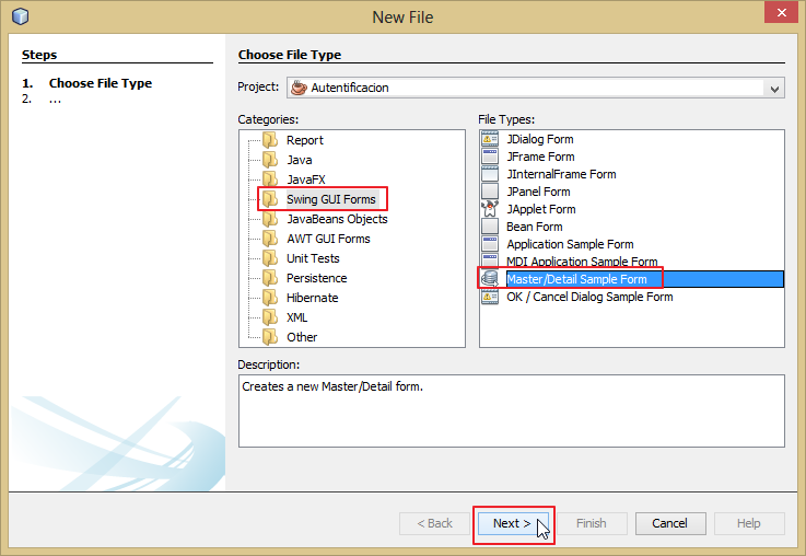 Mis Apuntes Universitarios: Tutorial RAD en Java NetBeans