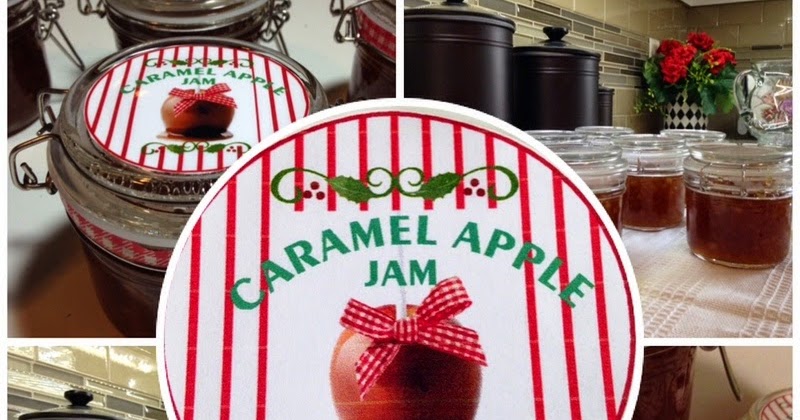How'd You Do That?: CARAMEL APPLE JAM + LABELS TO PRINT