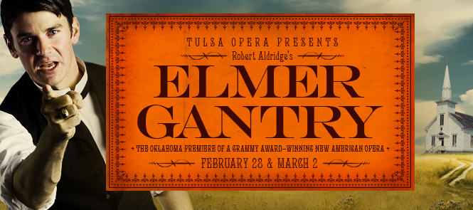 BARIHUNKS ®: Keith Phares reprises Elmer Gantry with Tulsa Opera