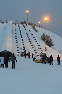 Glissades à Valcartier