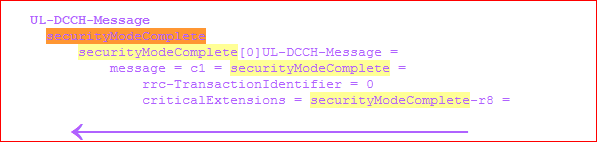 How LTE Stuff Works?: LTE RRC: Security Mode Complete