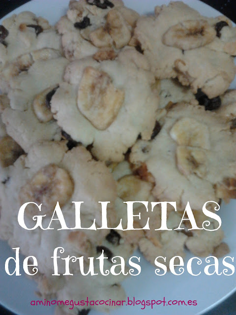 Galletas de frutas secas