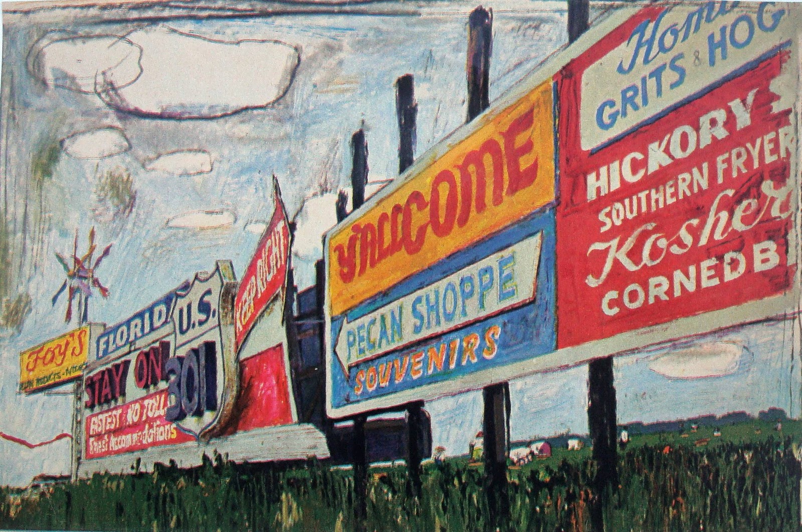 Past Print: Illustrations from past decades / part 1