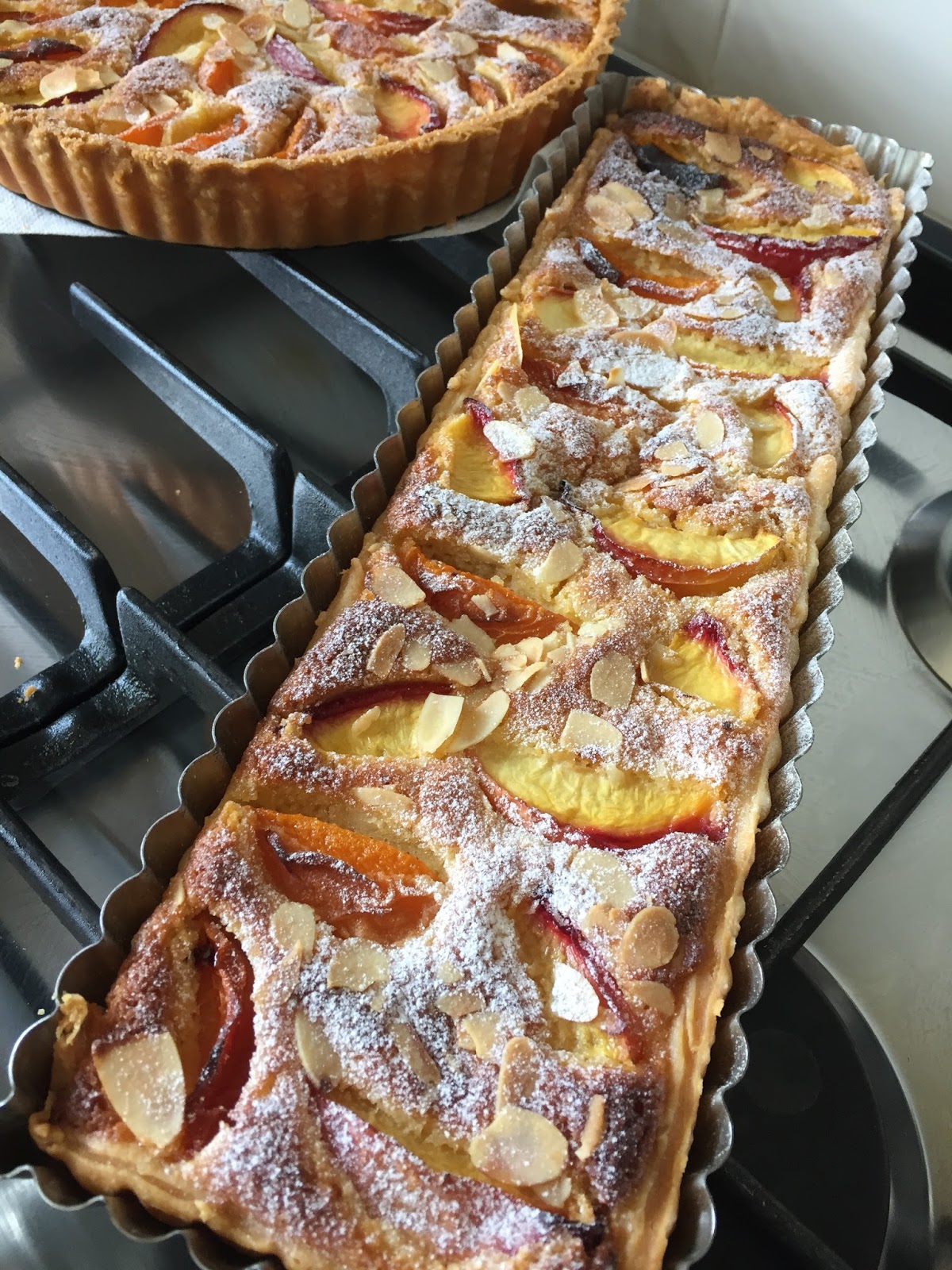 Babaduck: Apricot Frangipane Tart