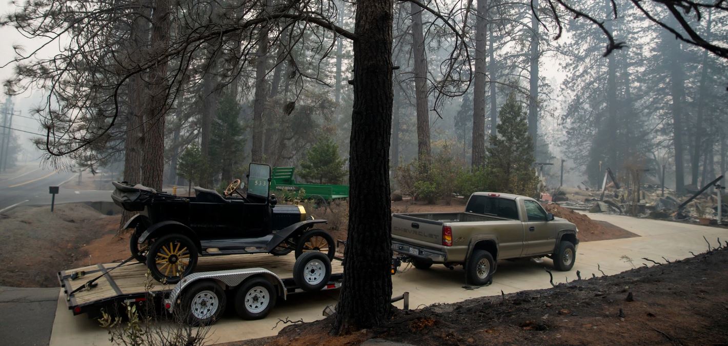 Just A Car Guy: A model T left on a trailer in the driveway made it ...