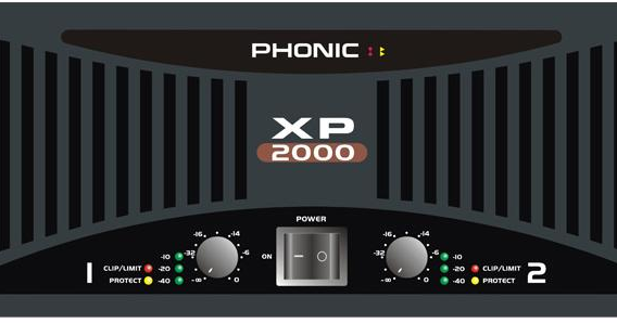 XP 2000 GY AMPLIFICADOR POTENCIA 660W PHONIC | CANAL AUDIO LATAM