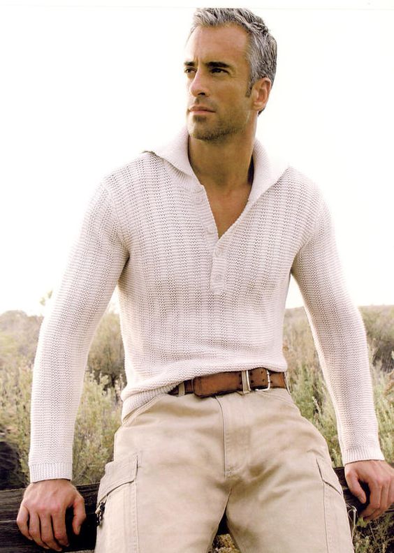 Modernos cortes de pelo para hombres con canas ¡Increíbles!