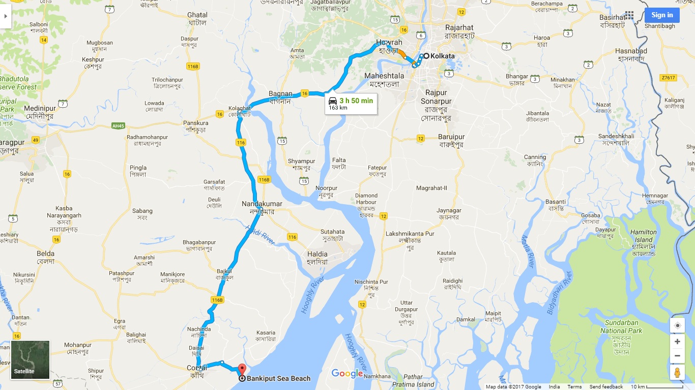 Tourology: Bankiput, The Virgin Sea Beach