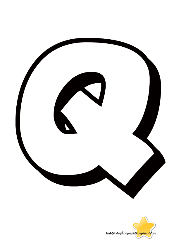 letras grandes para imprimir-Colorear dibujos,letras, Actividades ...