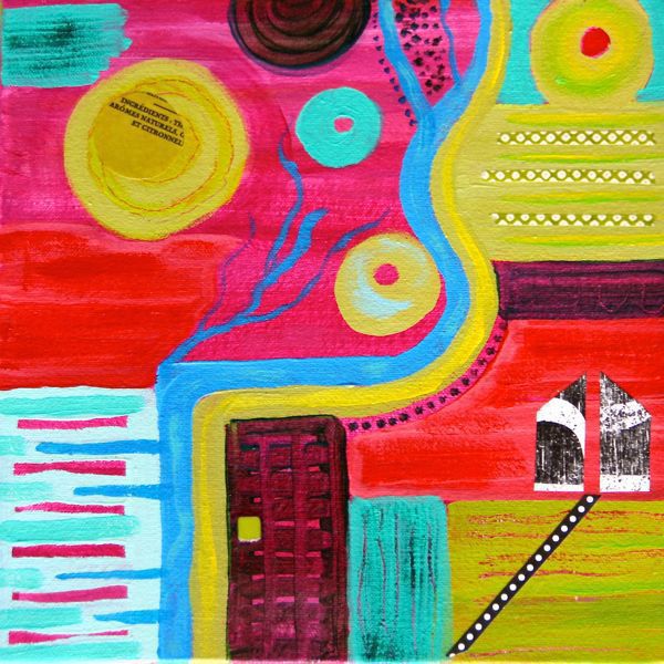 Melanie Birk- Artist,Designer,Writer: Colorful Abstract Landscape Art ...