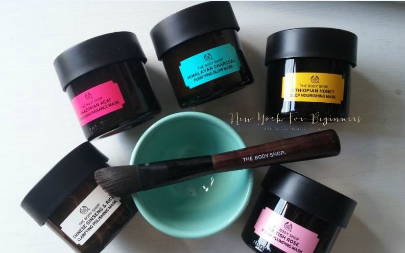 Multimasking with The Body Shop Expert Facial Masks - New York For ...