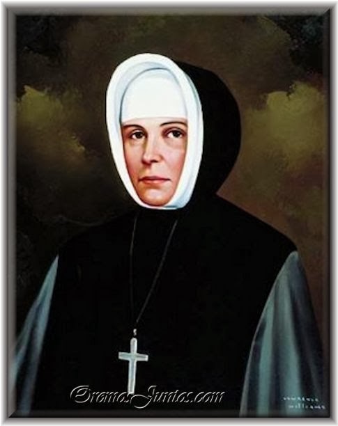 Vidas Santas: Beata Emilia Tavernier Gamelin, Viuda y Fundadora