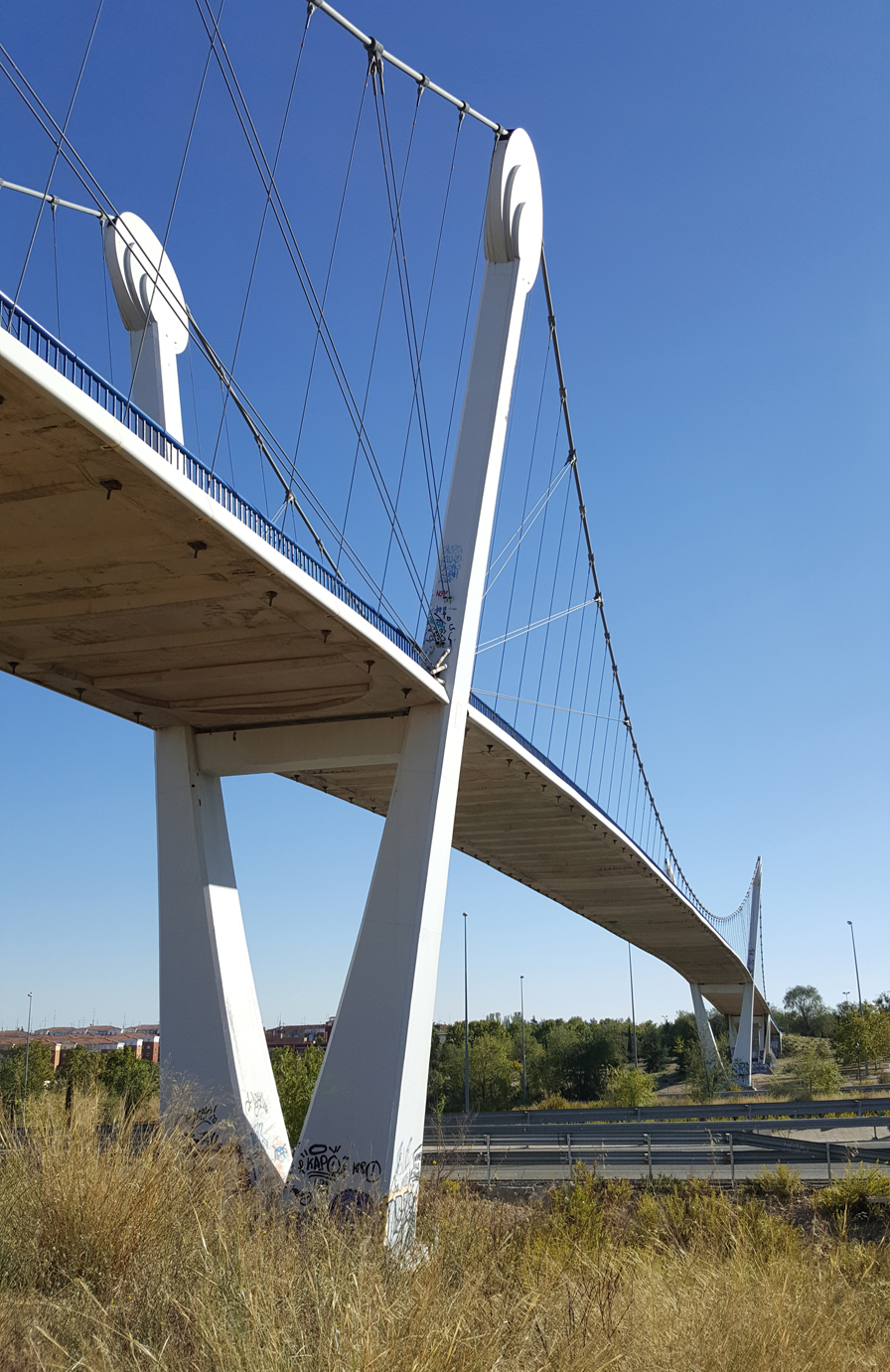 The Happy Pontist: Spanish Bridges: 2. R-3 Footbridge, Madrid