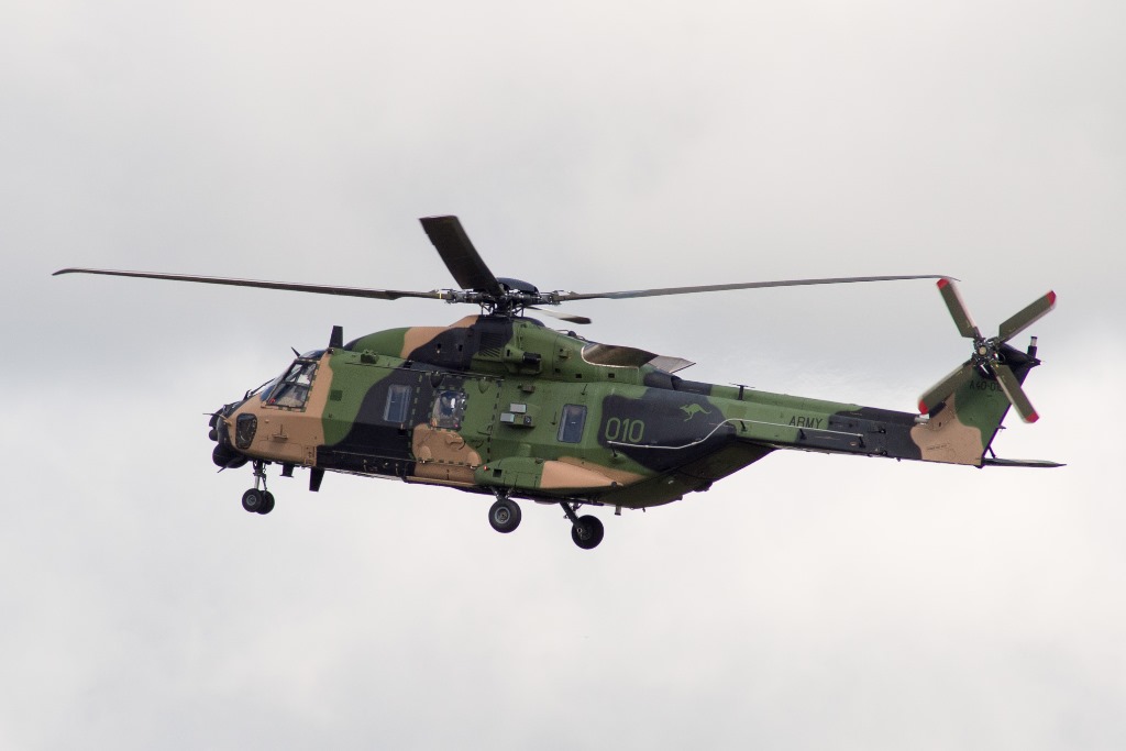 Central Queensland Plane Spotting: Australian Army MRH-90 Helicopter ...