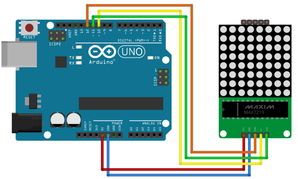 Arduino STEM: Matrix Display 8 x 8
